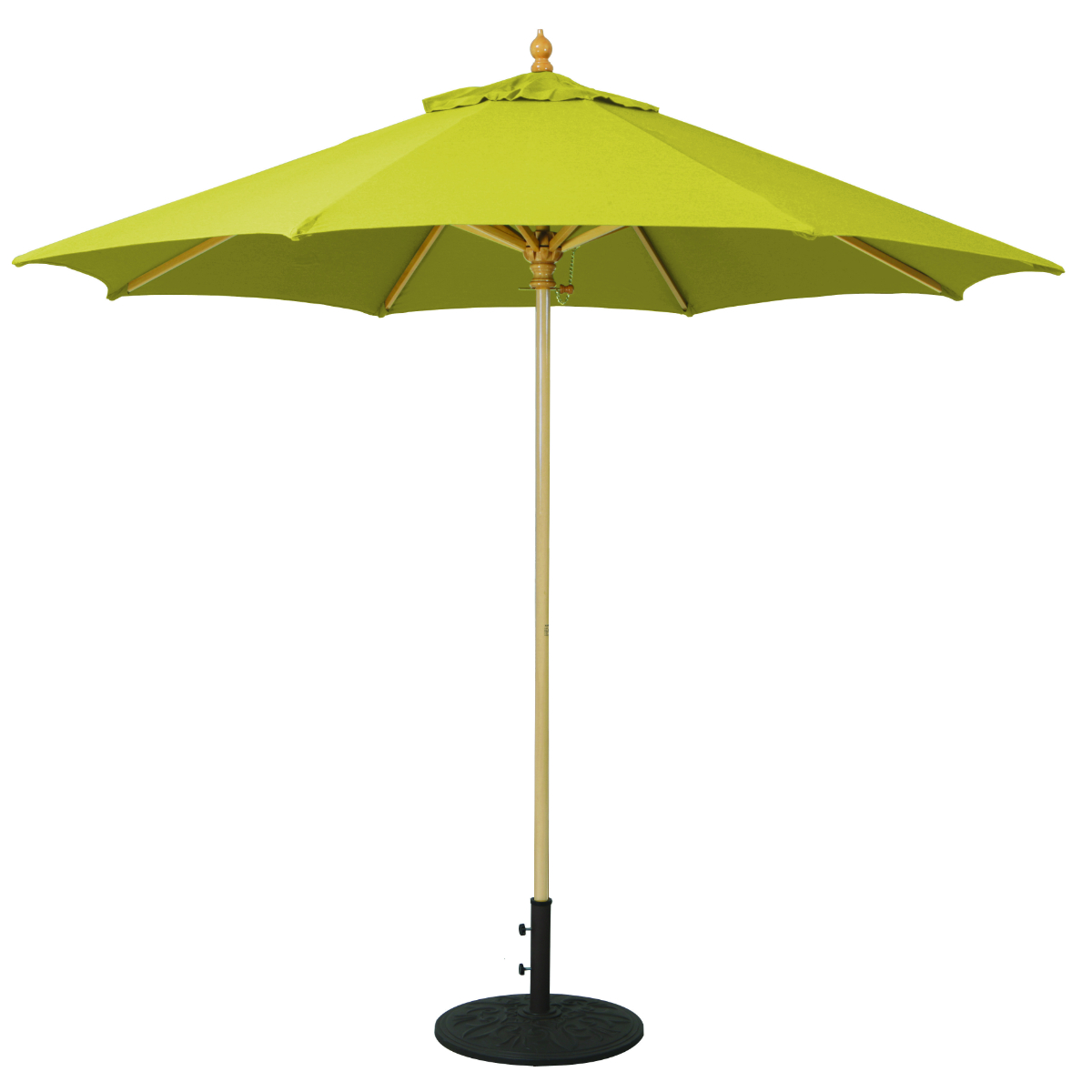 Galtech 9' Commercial Single Pole Patio Umbrella - Ginkgo — Planner 5D