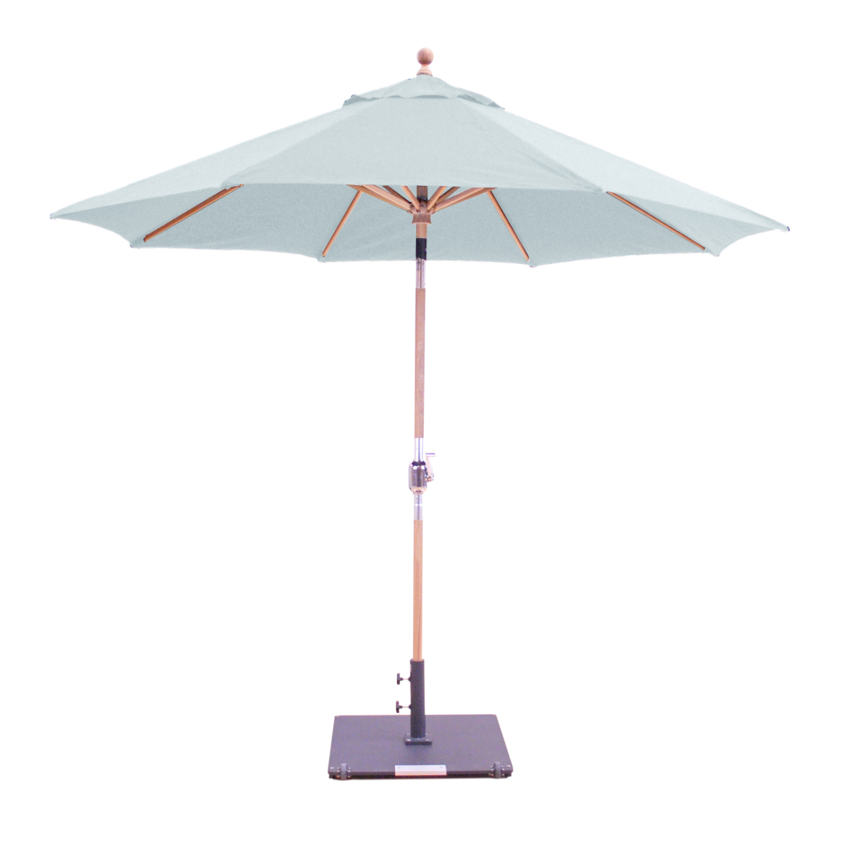 Galtech 9' Rotational Tilt Crank Lift Patio Umbrella - Spa — Planner 5D
