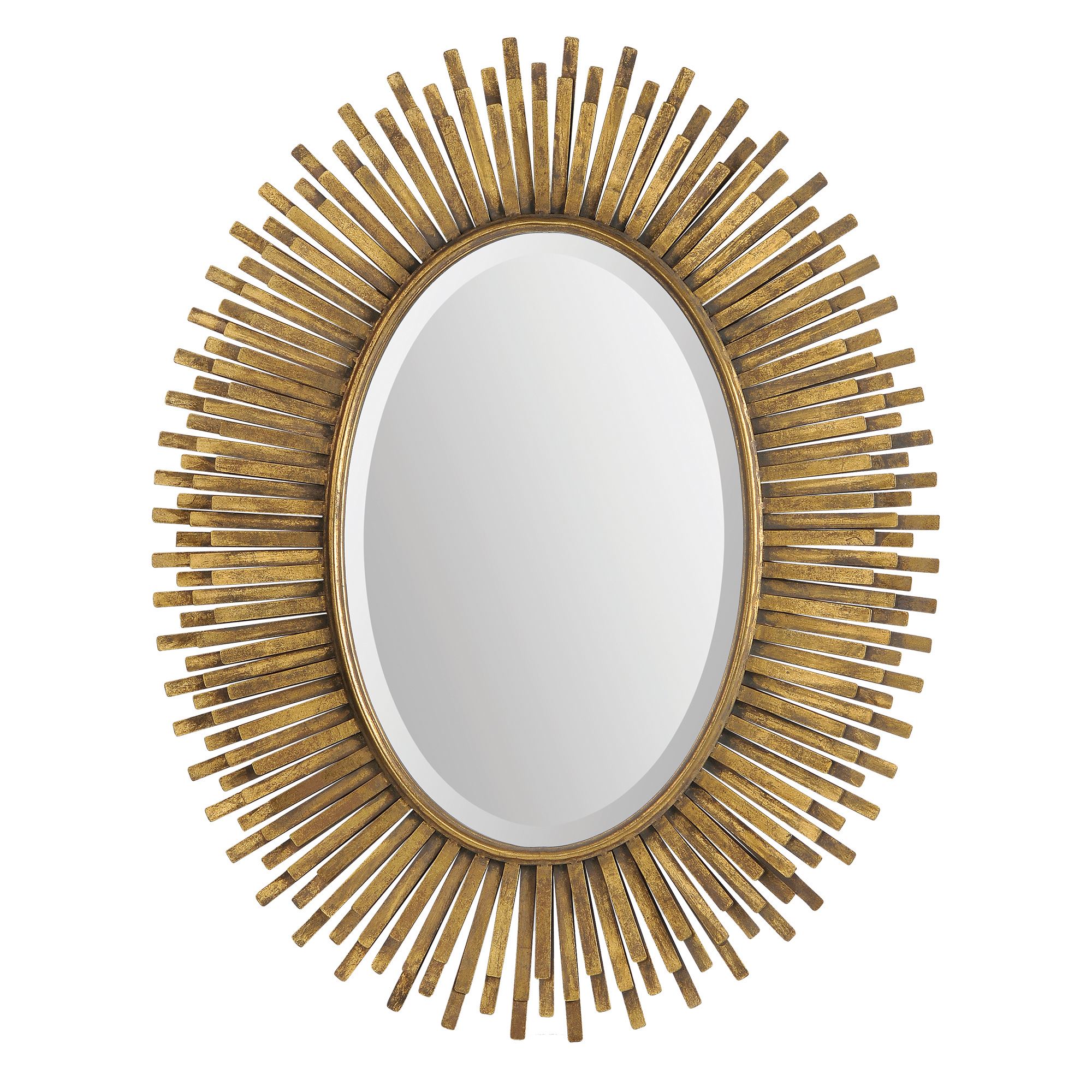 Open Box - Renwil Sparta Mirror - Gold — Planner 5D