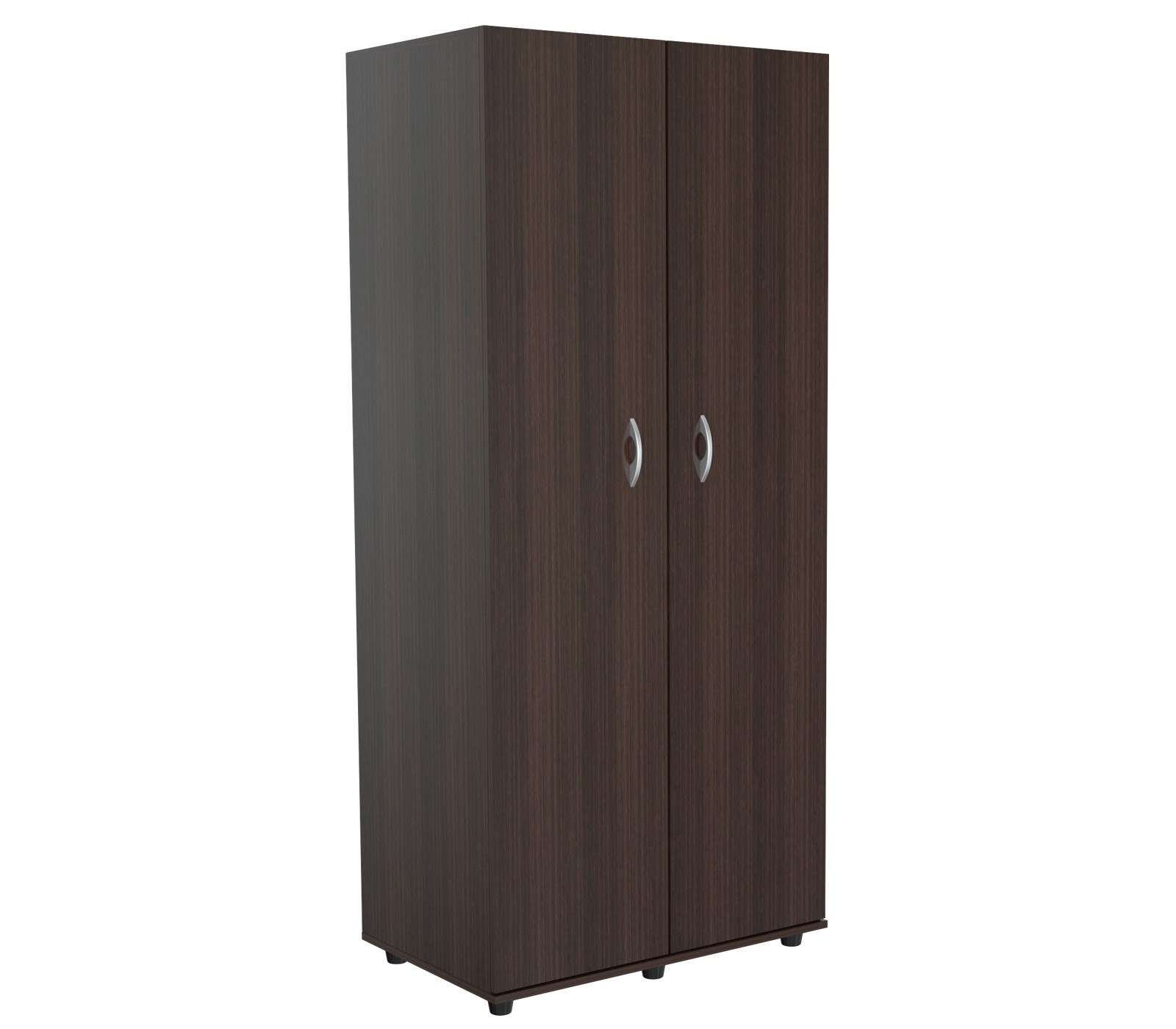 Open Box - Inval America 2-Door Wardrobe Armoire - Espresso — Planner 5D